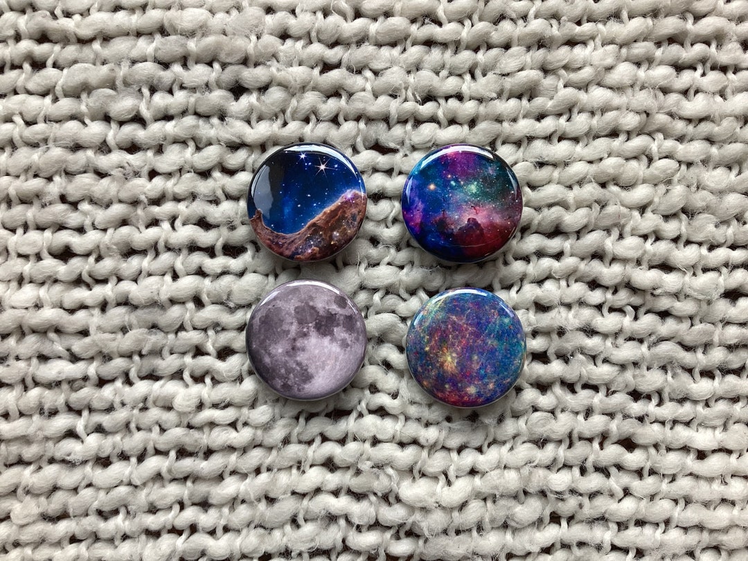 Galaxy Pin-back Buttons - 4 Pack - Etsy
