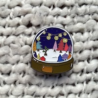 Vintage Aviva Snoopy Lapel Pin With a Checked Scarf and Carrying Green ...