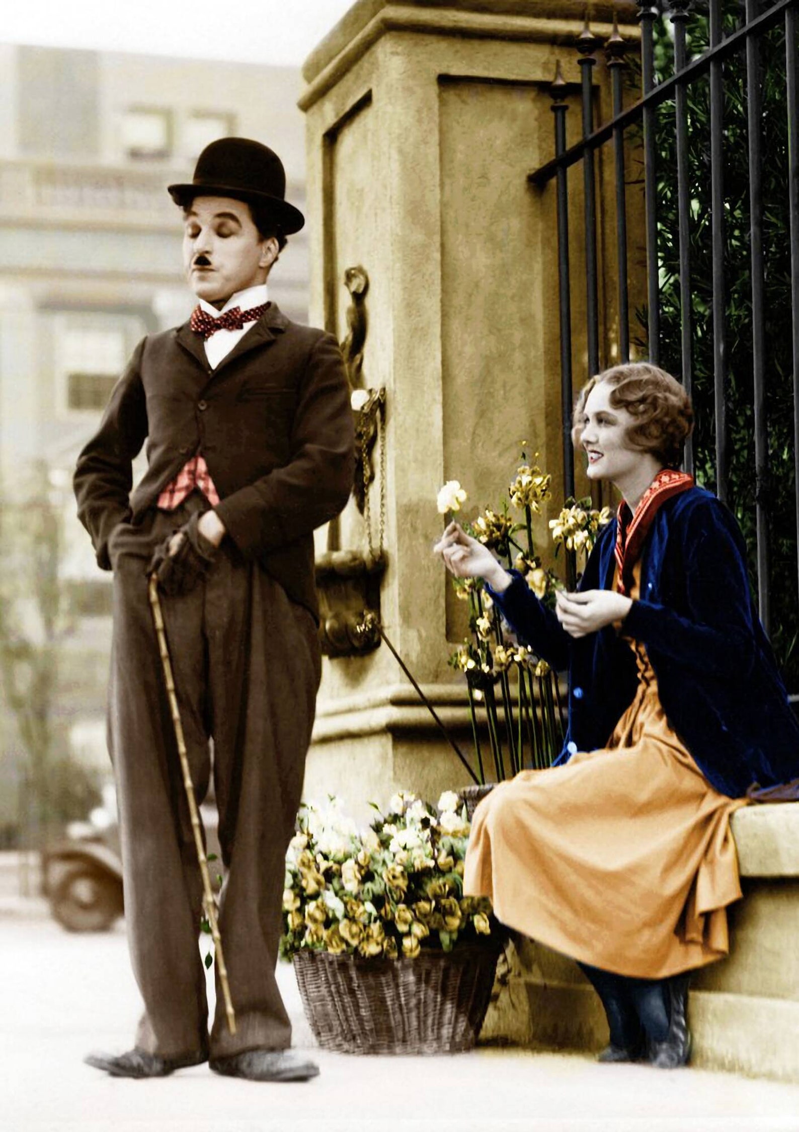 City Lights 1931 Charlie Chaplin print. Fine art. Framed | Etsy