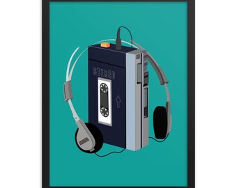 Walkman Poster - Etsy