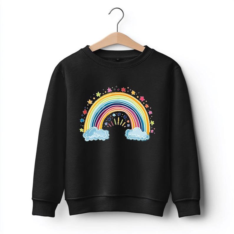 Rainbow Watercolor Clipart Set: 20 Vibrant PNG Designs (digital ...