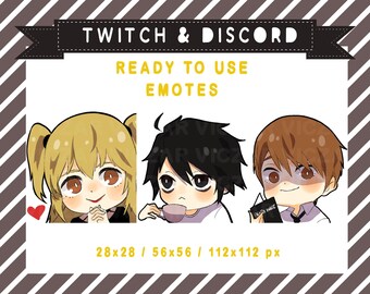 Death Note Emote | Etsy UK