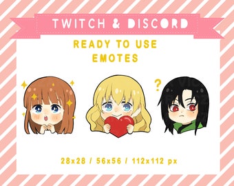 Discord Princess Emotes - Etsy