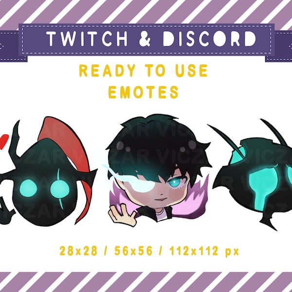 Solo leveling emotes - Etsy España