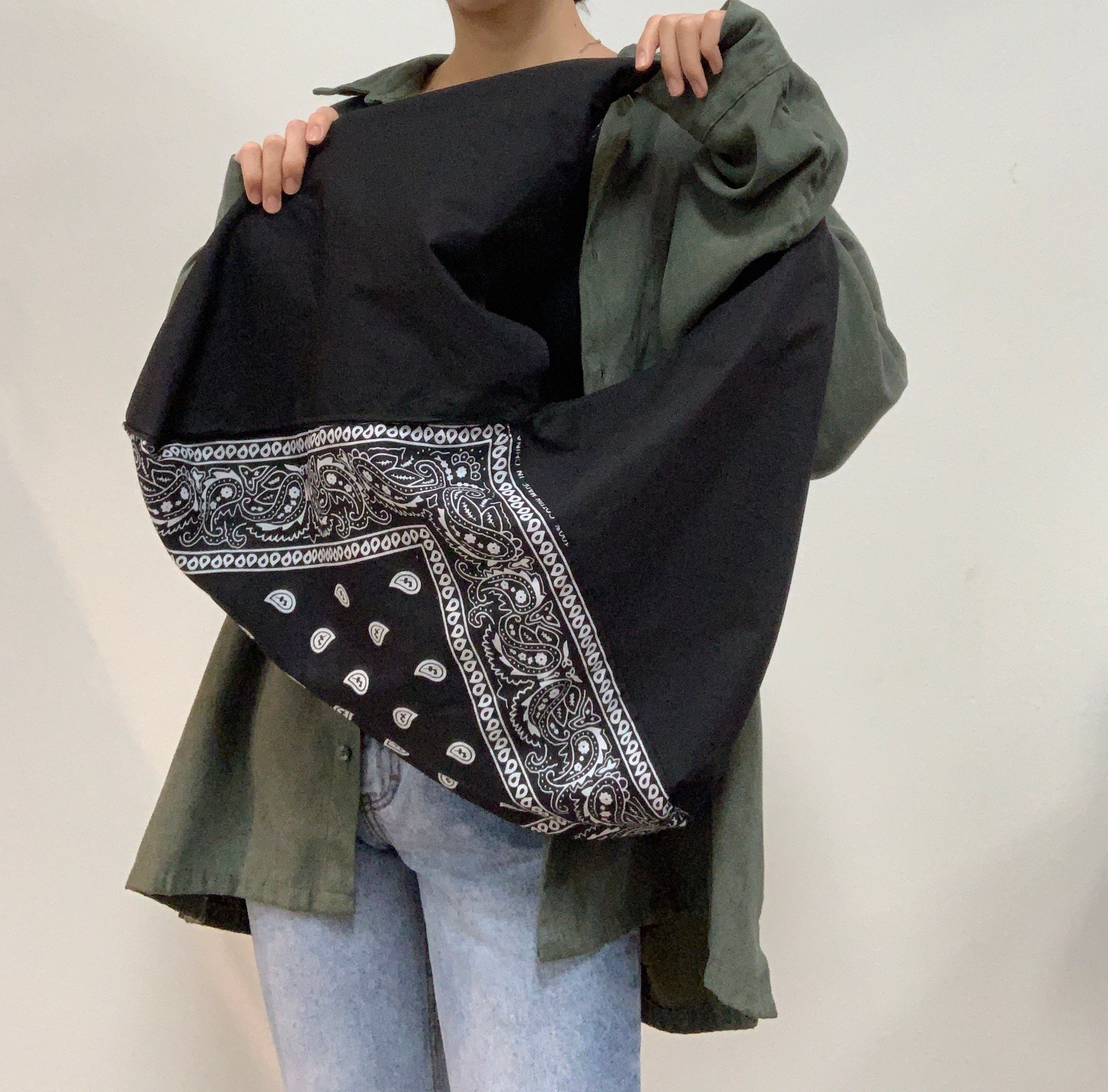 Bandana Origami Bag - Etsy