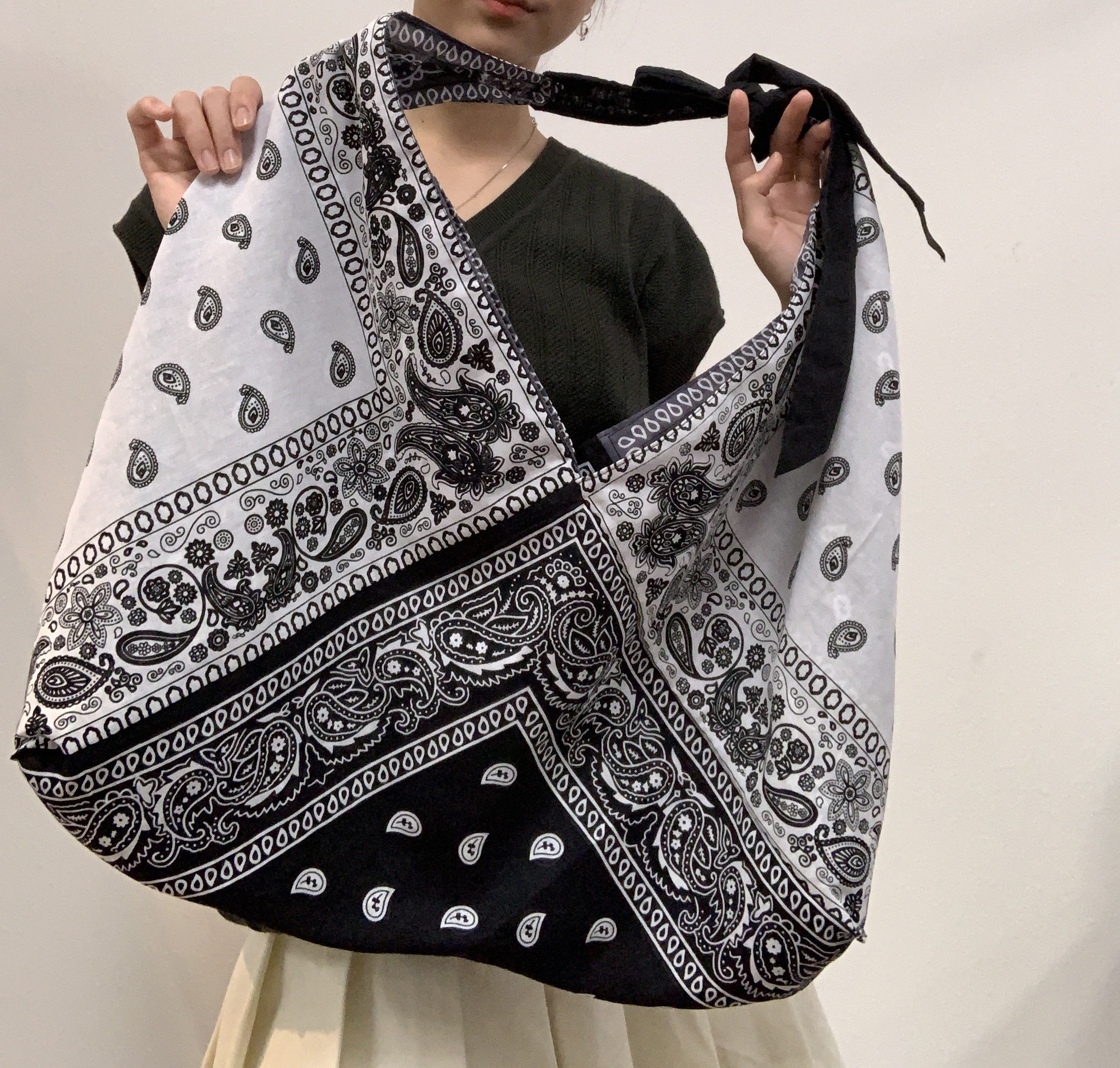 Bandana Origami Bag - Etsy