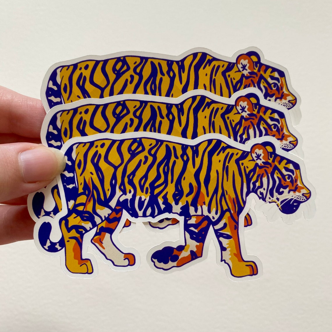 Tiger Sticker | Etsy