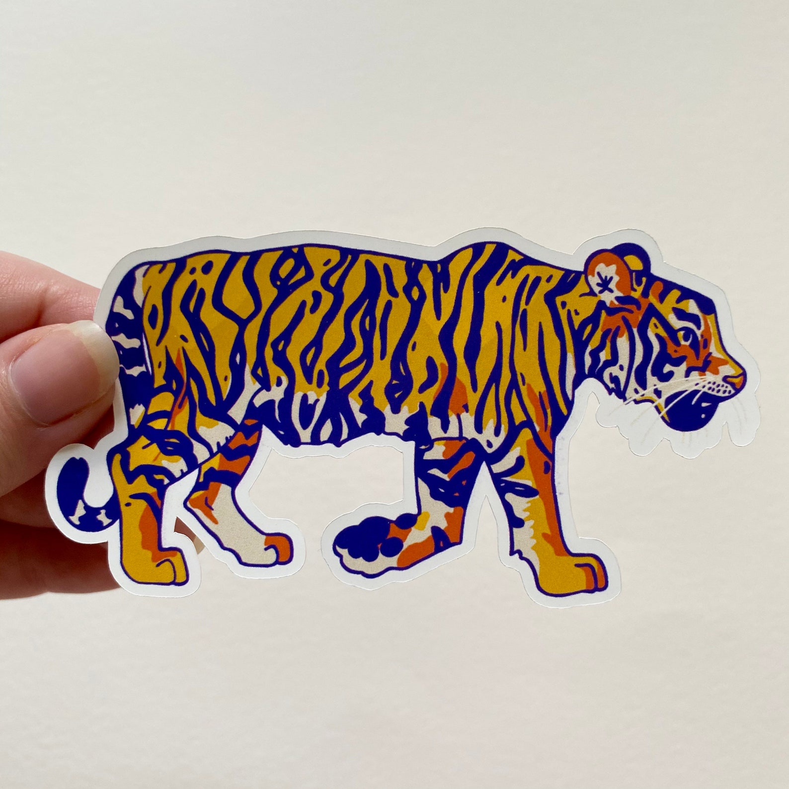 Tiger Sticker | Etsy