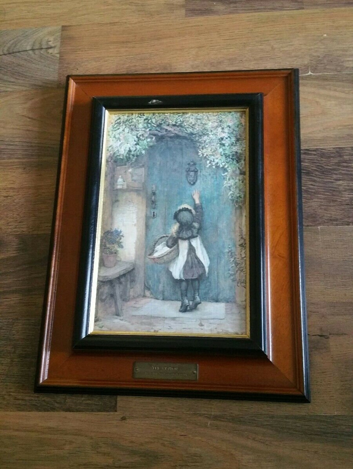 The visitor picture by arthur hopkins in very good condition. | Etsy