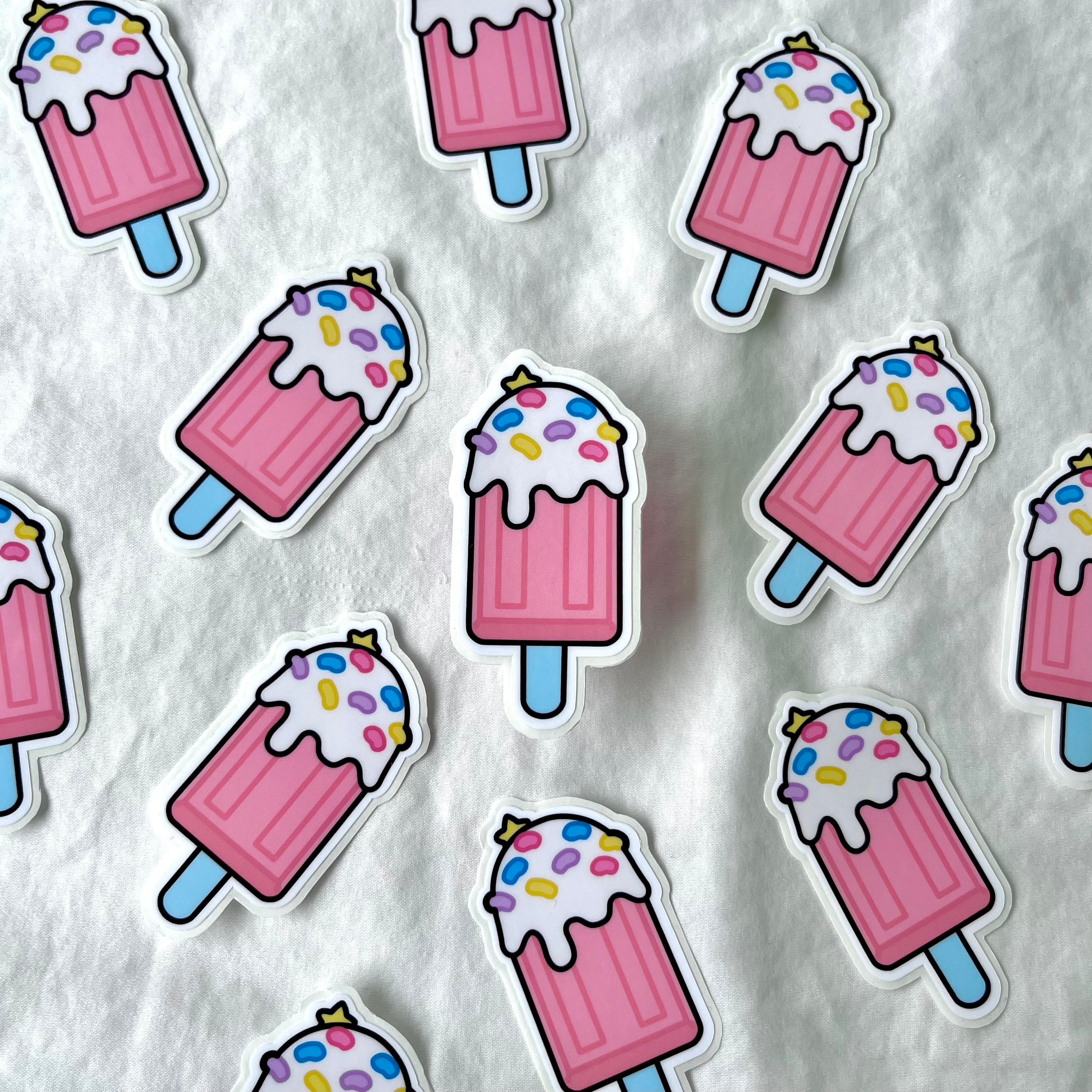 Kawaii Ice Cream Stickers Pack - Etsy