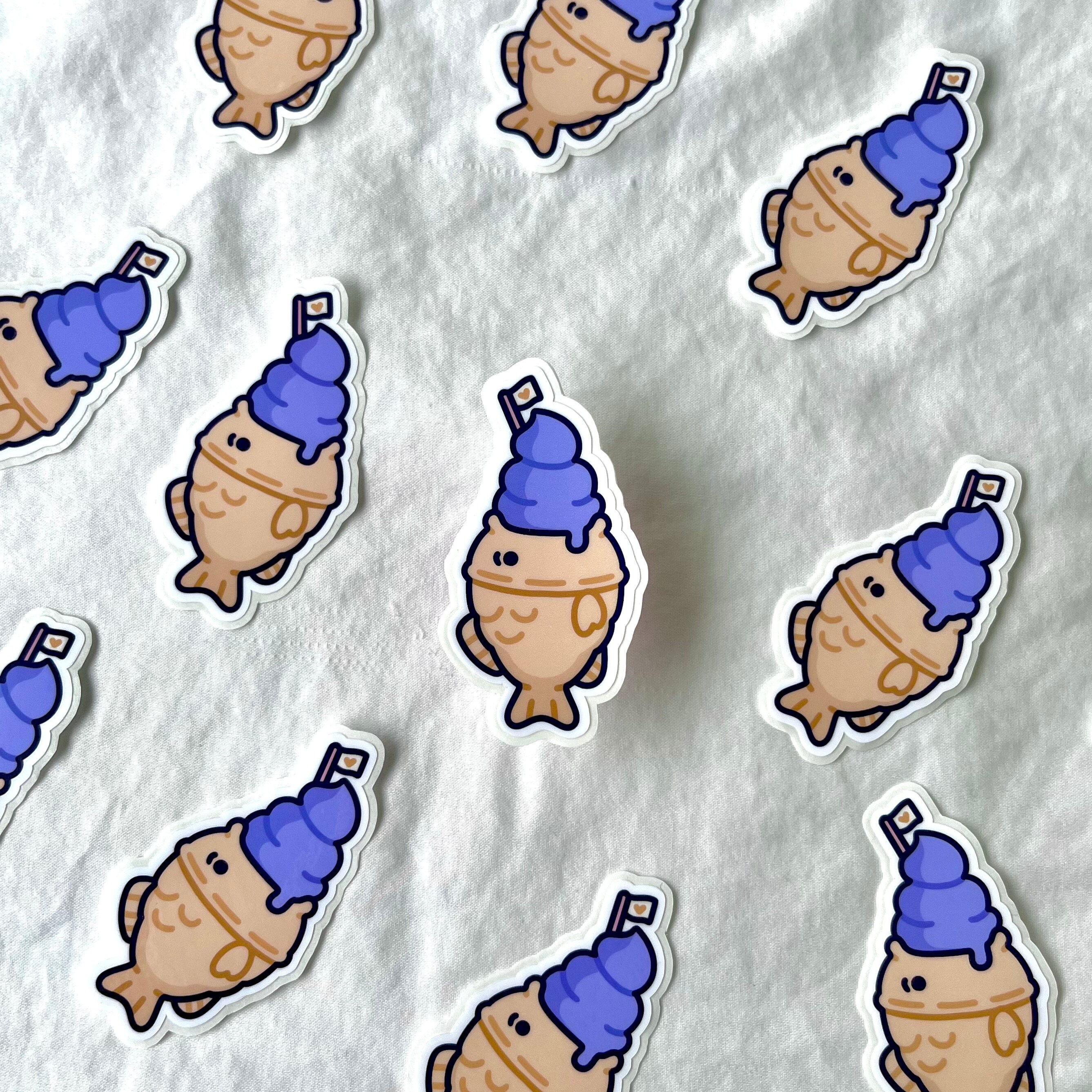 Kawaii Ice Cream Stickers Pack - Etsy