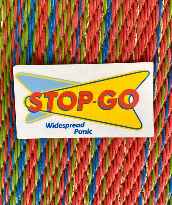 Stop Go Sticker - Etsy