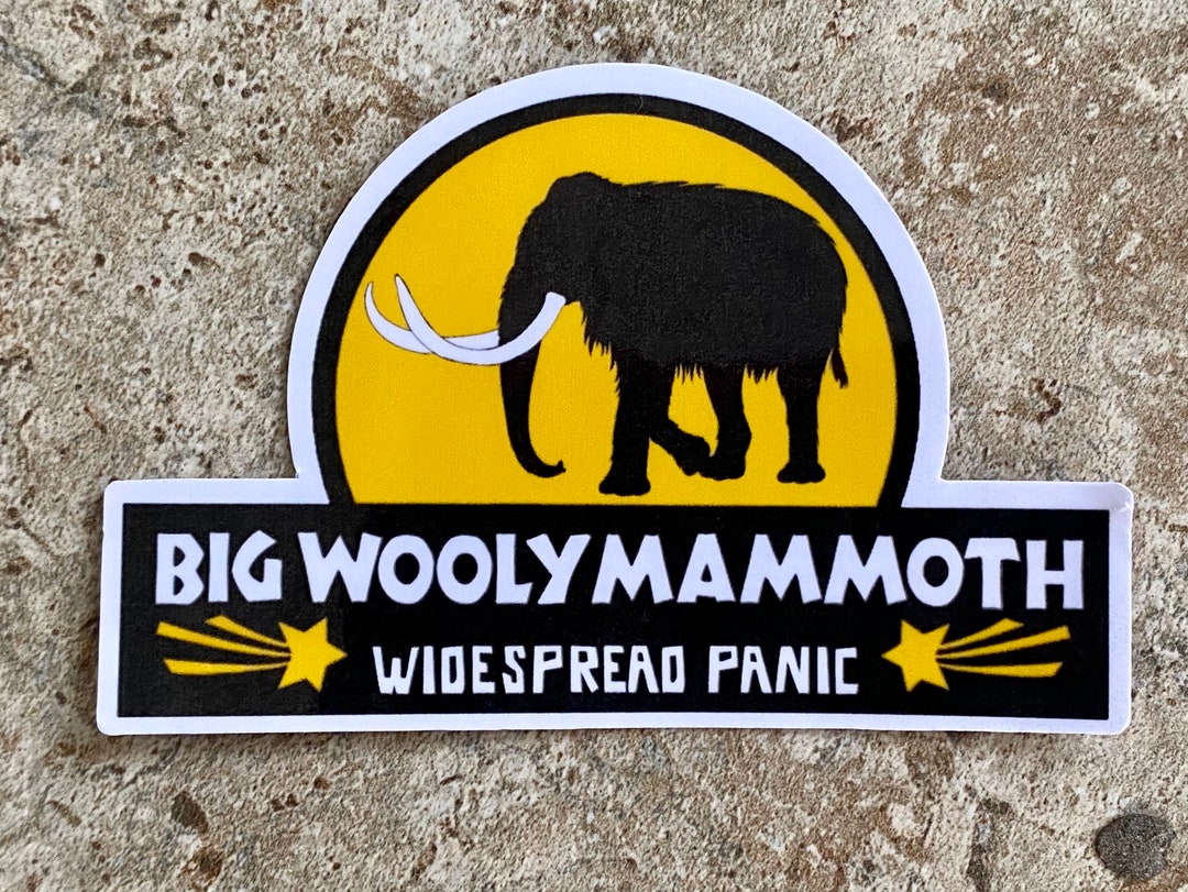 Big Wooly Mammoth Sticker - Etsy