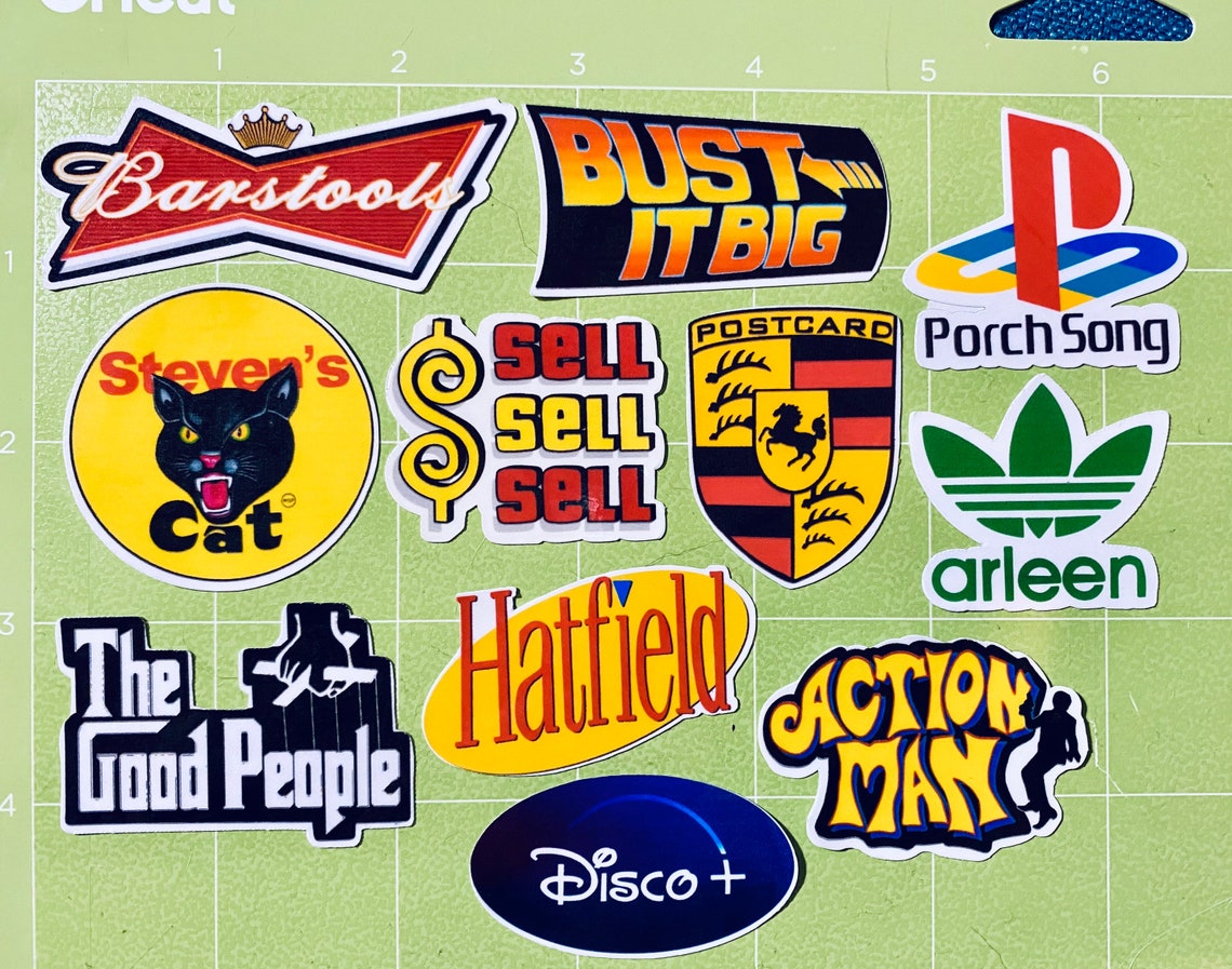 WSP Mini Sticker Set - Etsy