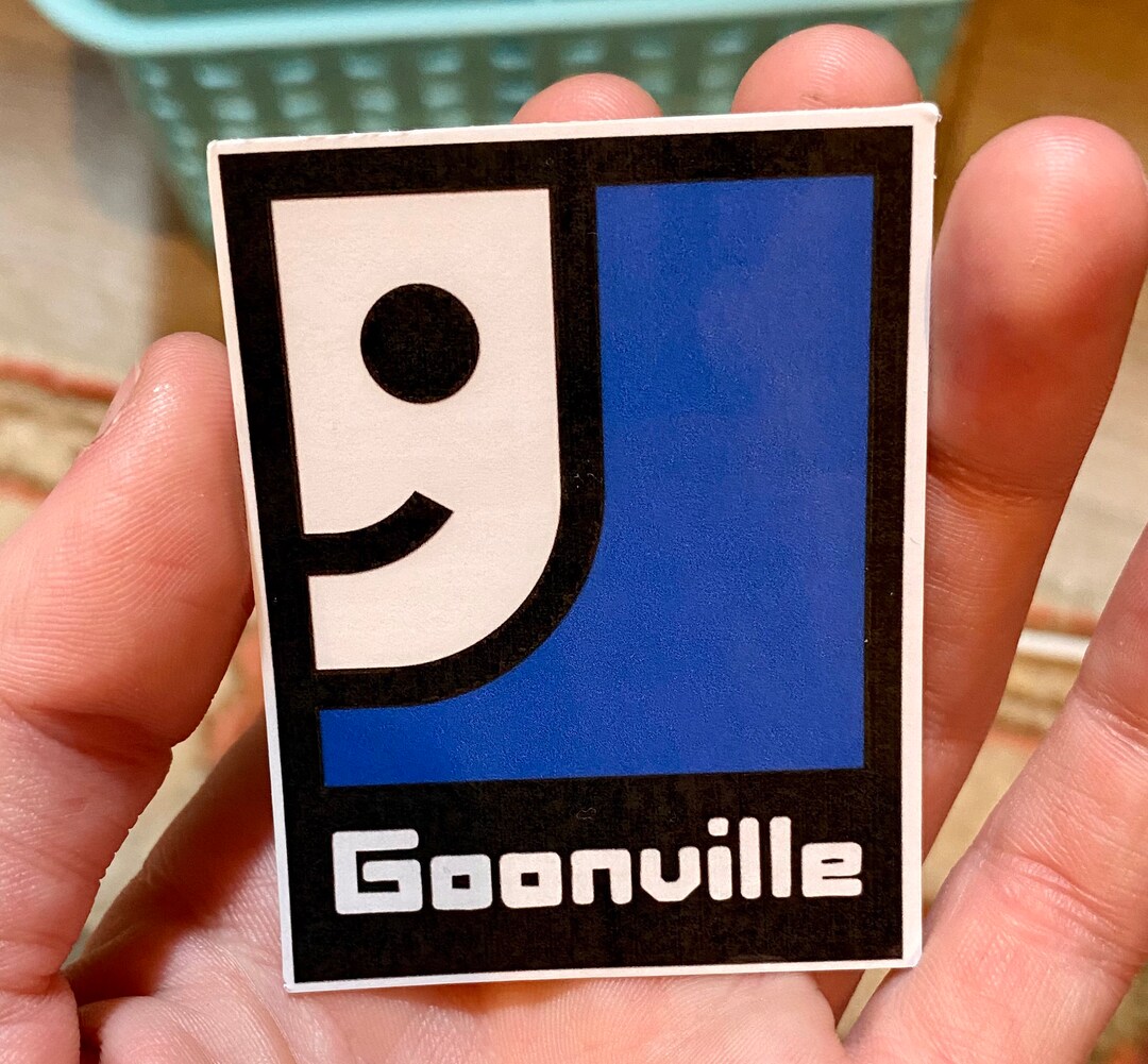 Pegatina goonville - Etsy España