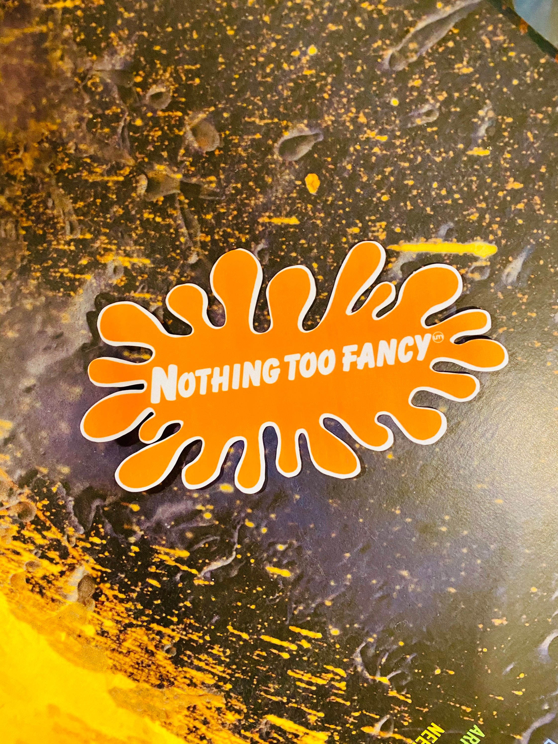 Nothing Too Fancy Sticker - Etsy
