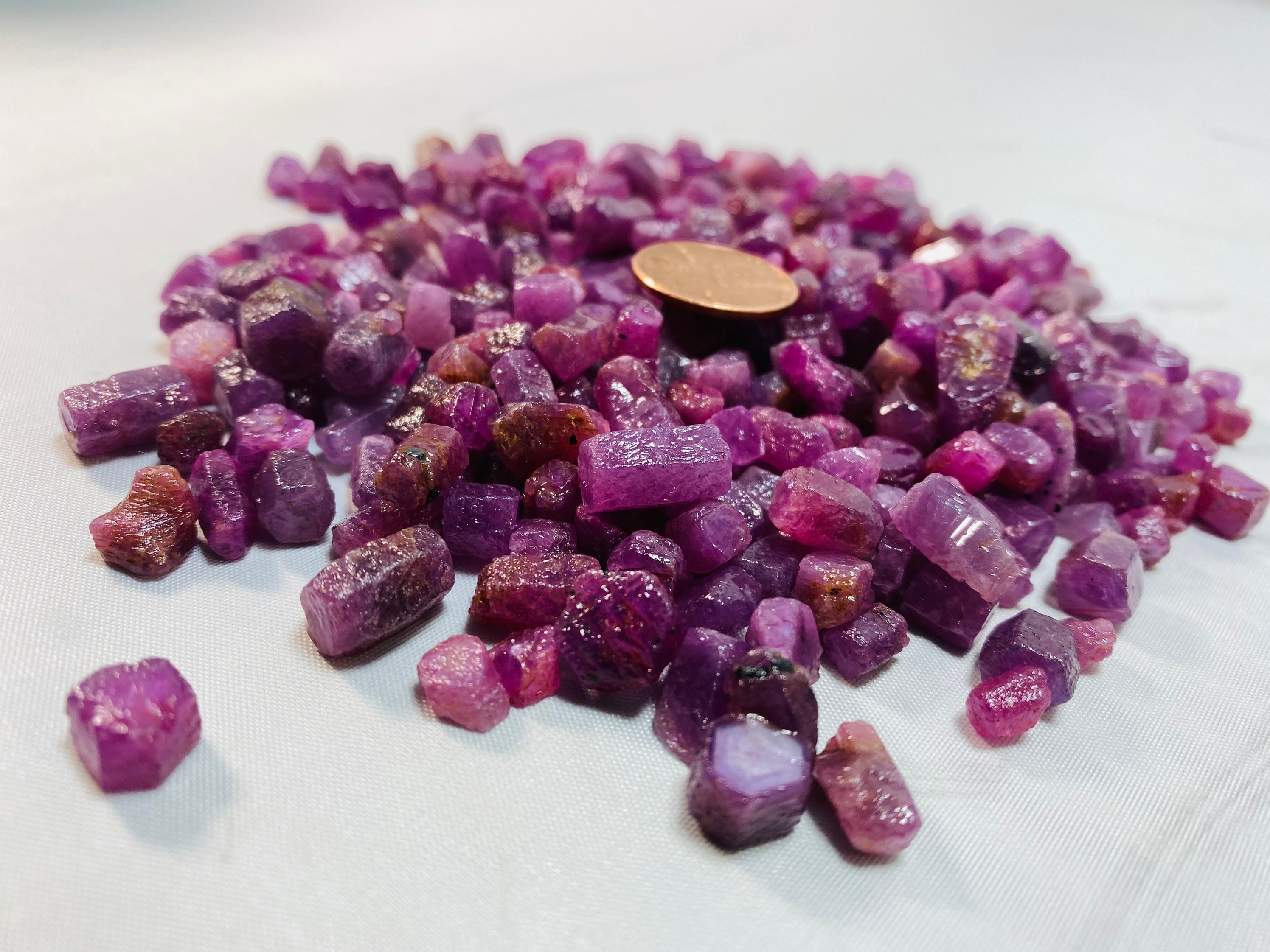 100 % Natural Ruby Afghanistan 254 grams 367 pieces R210 | Etsy