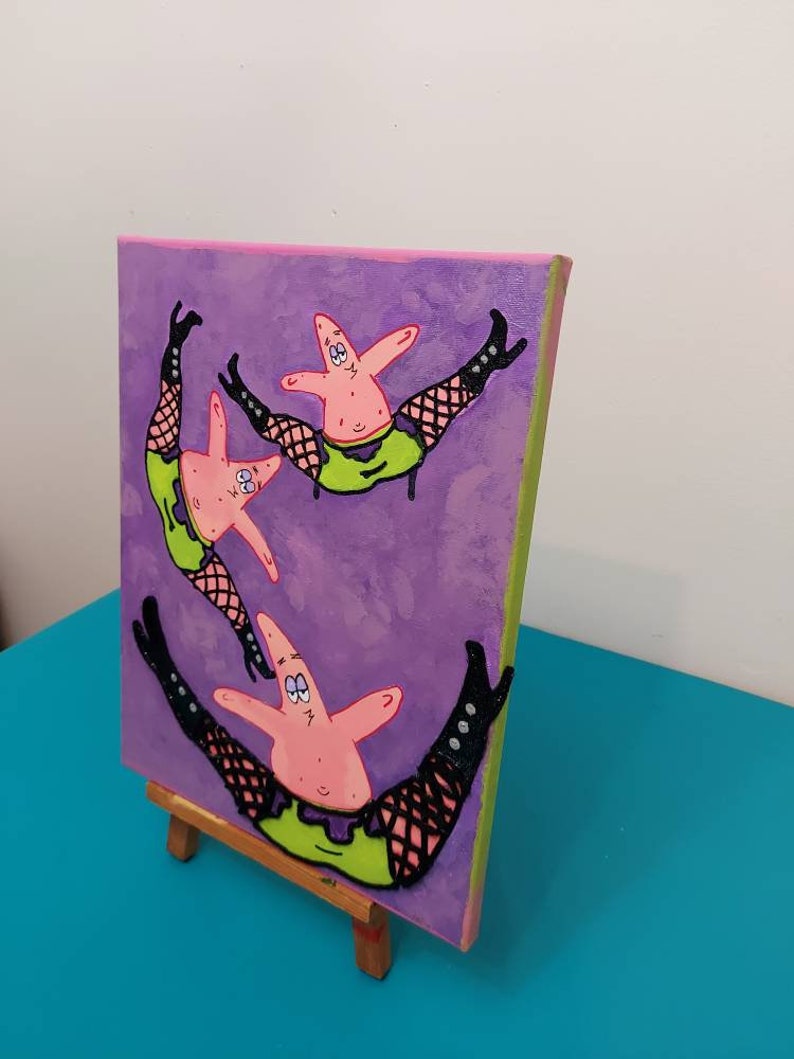Patrick Star in Fishnets Spongebob Memes Goofy Goober Mixed | Etsy Hong ...