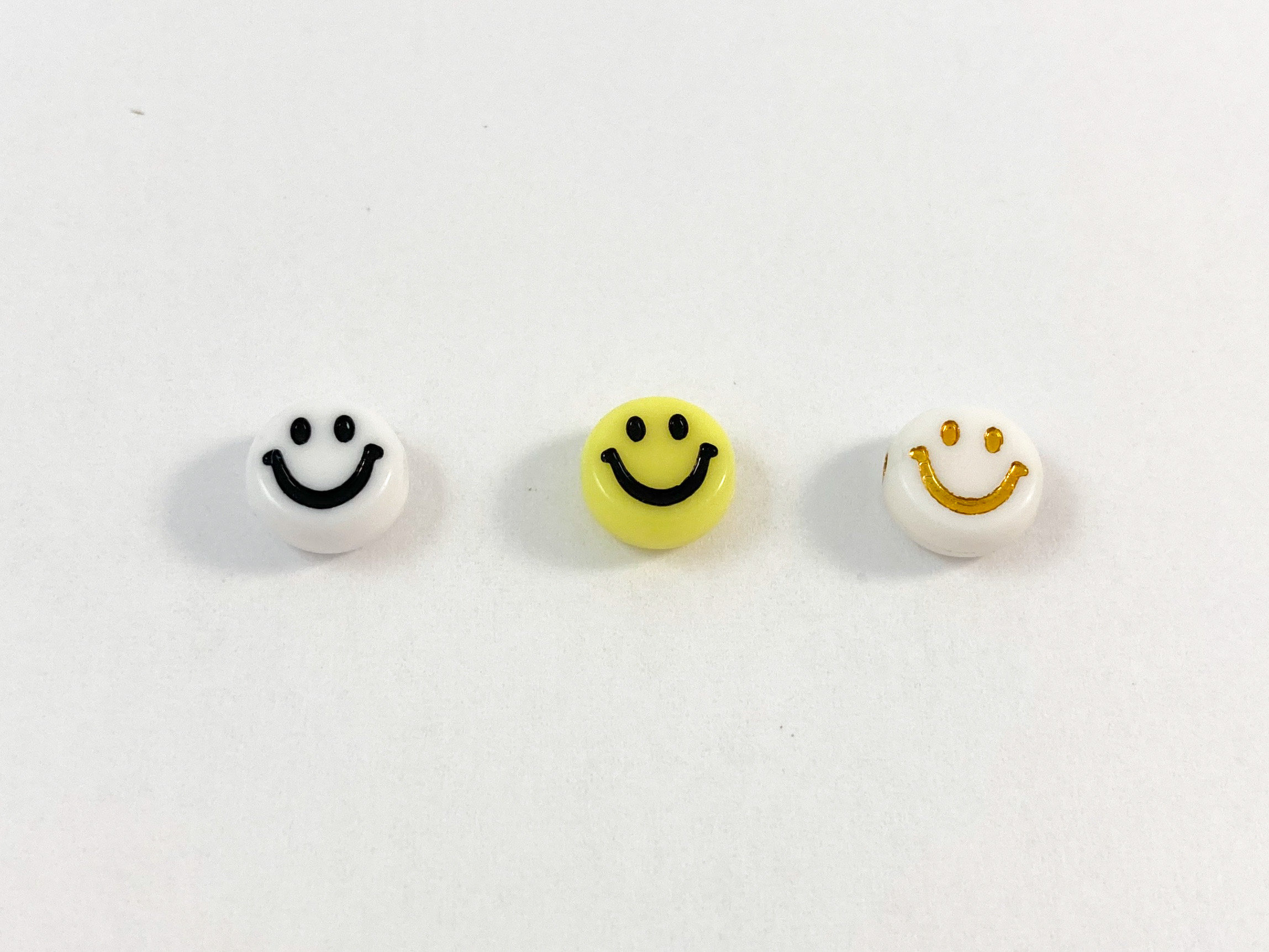 Smiley Face Beads 6-7mm Emoji Beads Happy Face Beads - Etsy