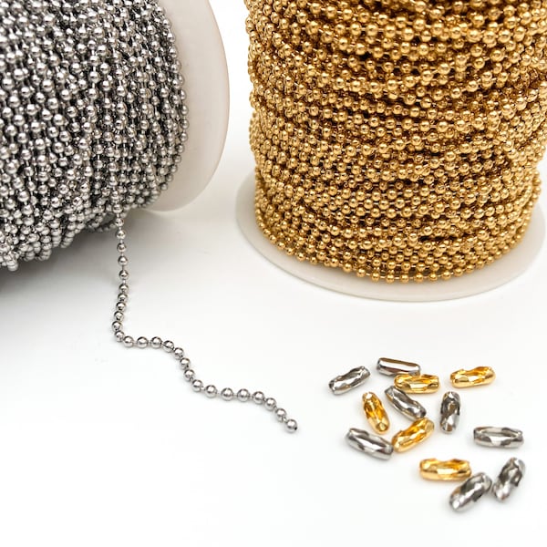 2mm Ball Chain - Etsy