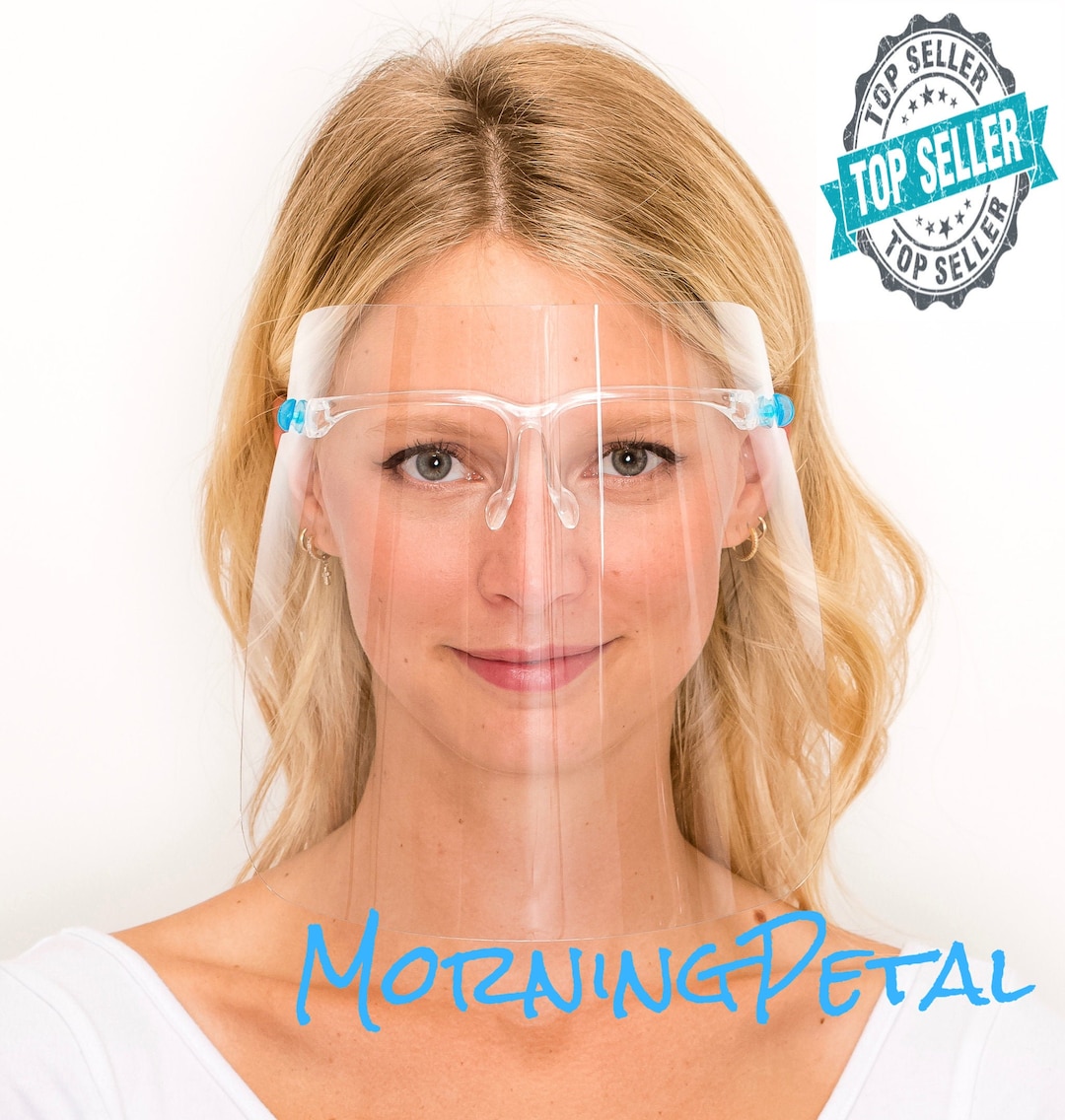 Full Cover Face Shield trending, Glasses, Clear Shield, Reusable ...