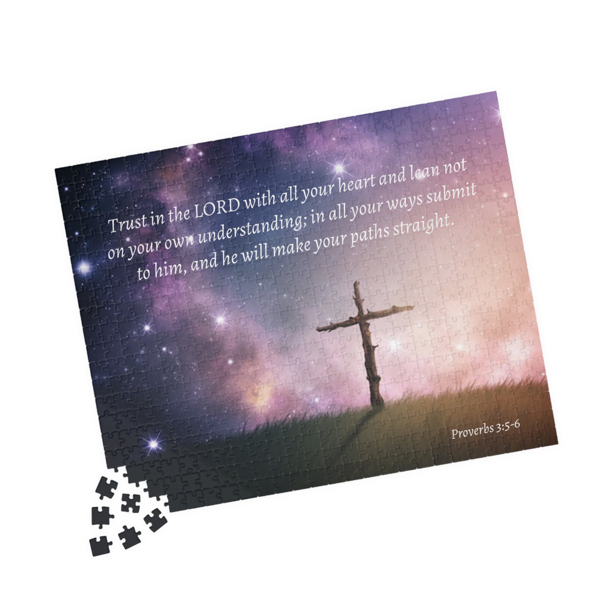 Jigsaw Puzzle 500 Pieces Christian Scripture Jigsaw - Etsy