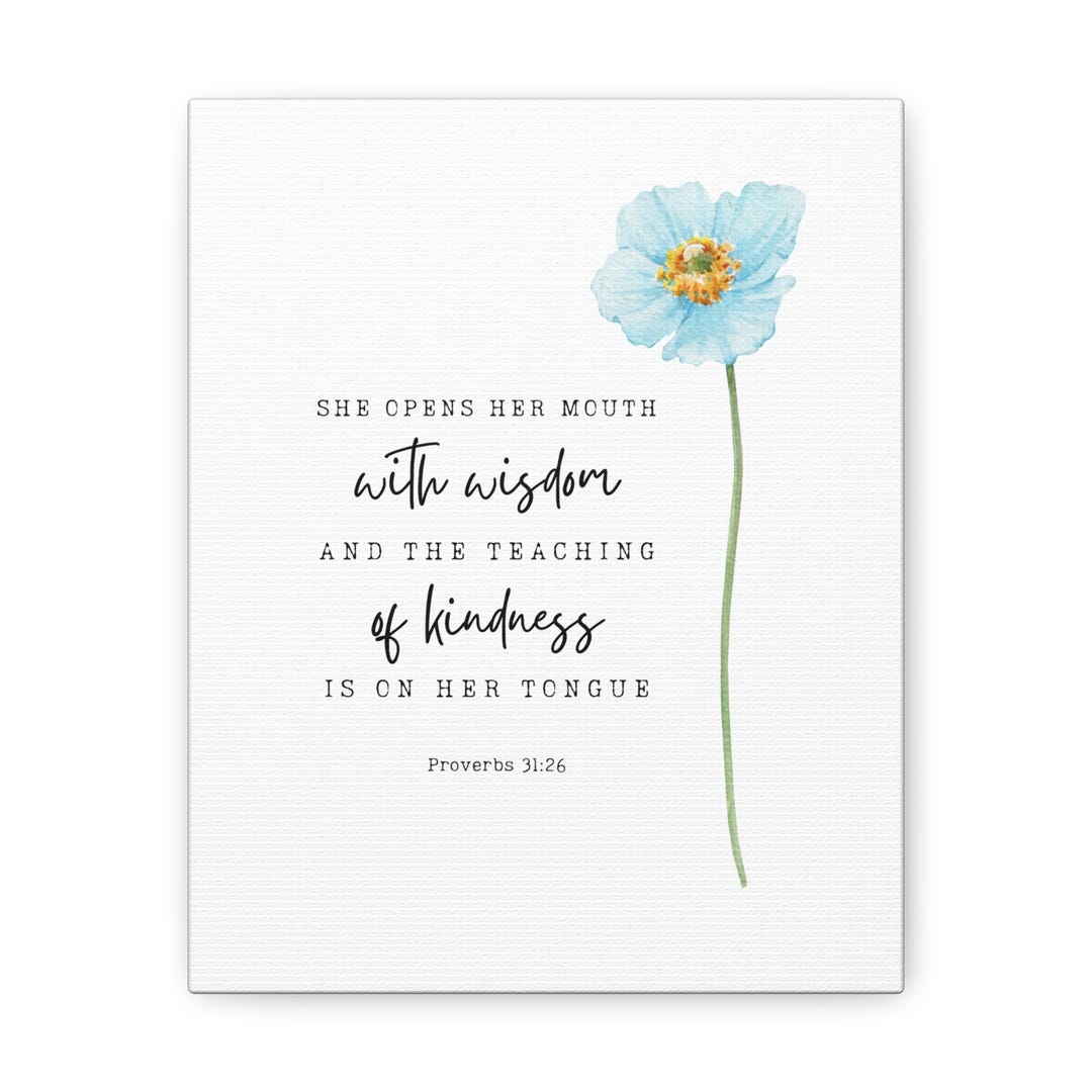 Psalm 91 Canvas Print: Bible Verse Scripture Art - Etsy