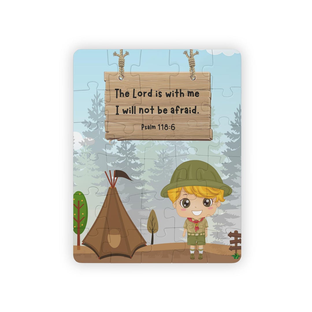 Bible Verse Kids Puzzle: Psalm 118, 30-piece Childrens Gift - Etsy