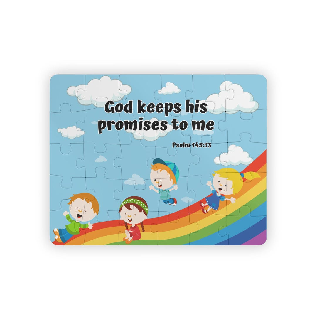 Kids' Bible Verse Puzzle, Children Kids Puzzle 30-piece Gift, Toddler ...