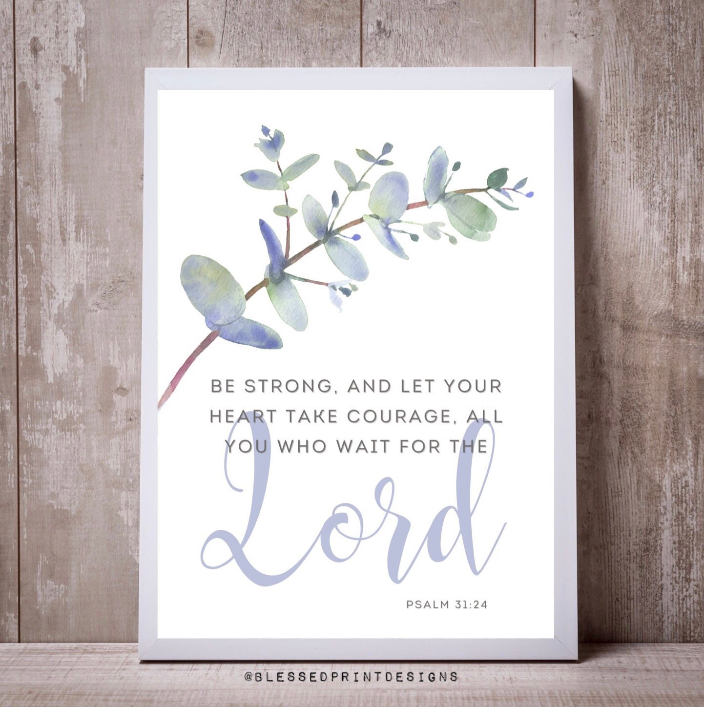 Be Strong and Let Your Heart Take Courage All You Who Wait for the Lord ...