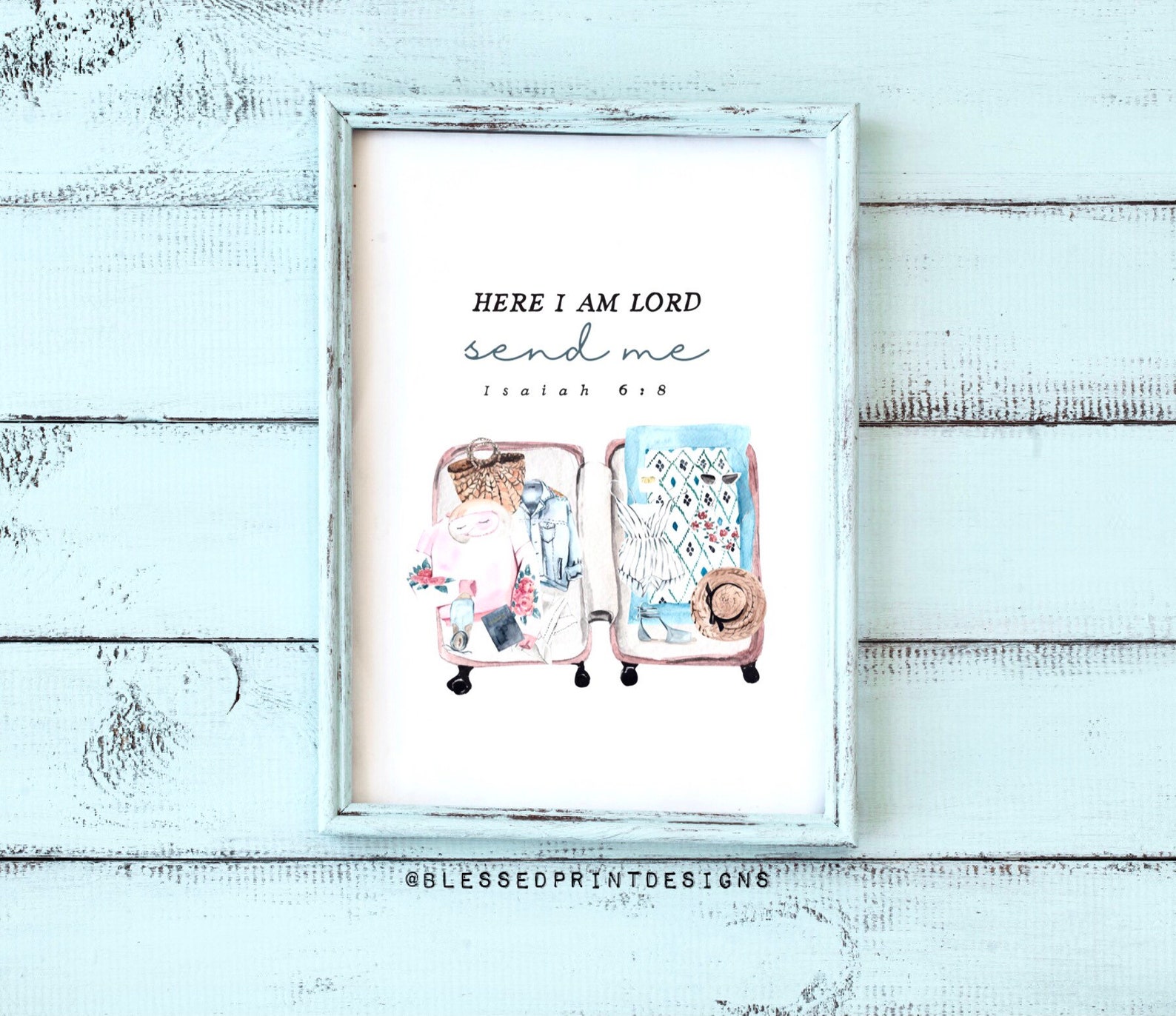 Here I Am Lord Send Me, Isaiah6:8, Travel, Salvation, Scripture Wall ...