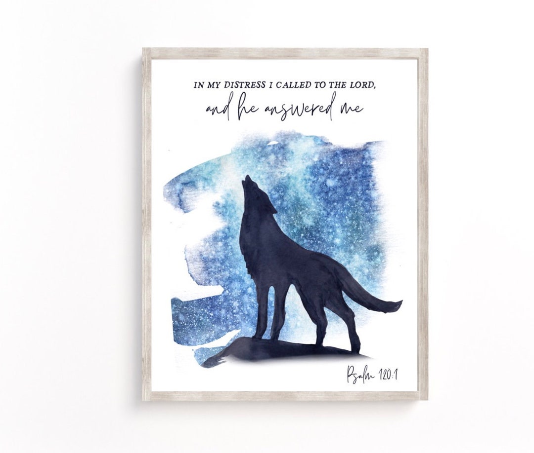 In My Distress I Called to the Lord and He Answered Me, Psalm120:1 ...