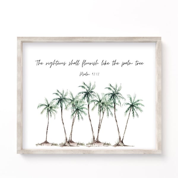 Palm Trees Wall Art - Etsy