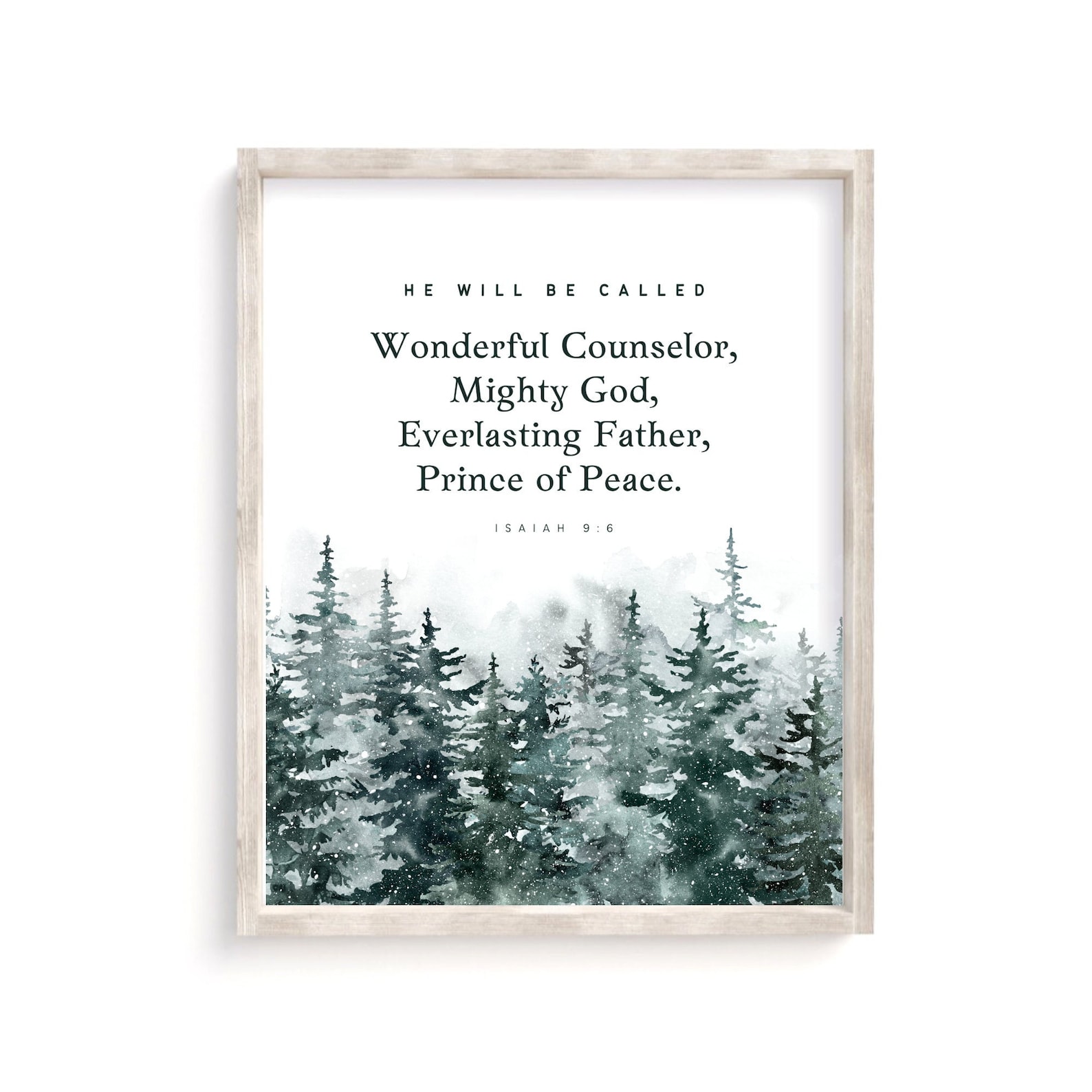 He Will Be Called Wonderful Counselor, Mighty God, Everlasting Father ...