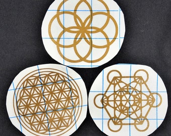 Sacred Geometry Sticker - Etsy