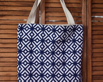Handmade Reversible Tote Bags, Canvas Cotton - Etsy