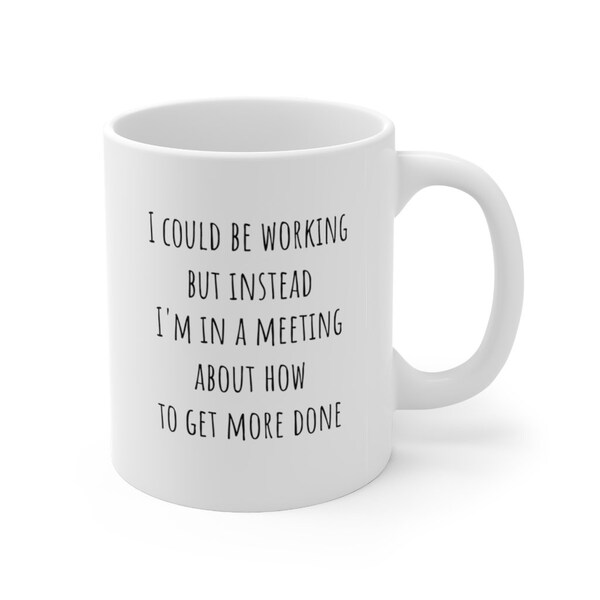 Meeting Mug - Etsy