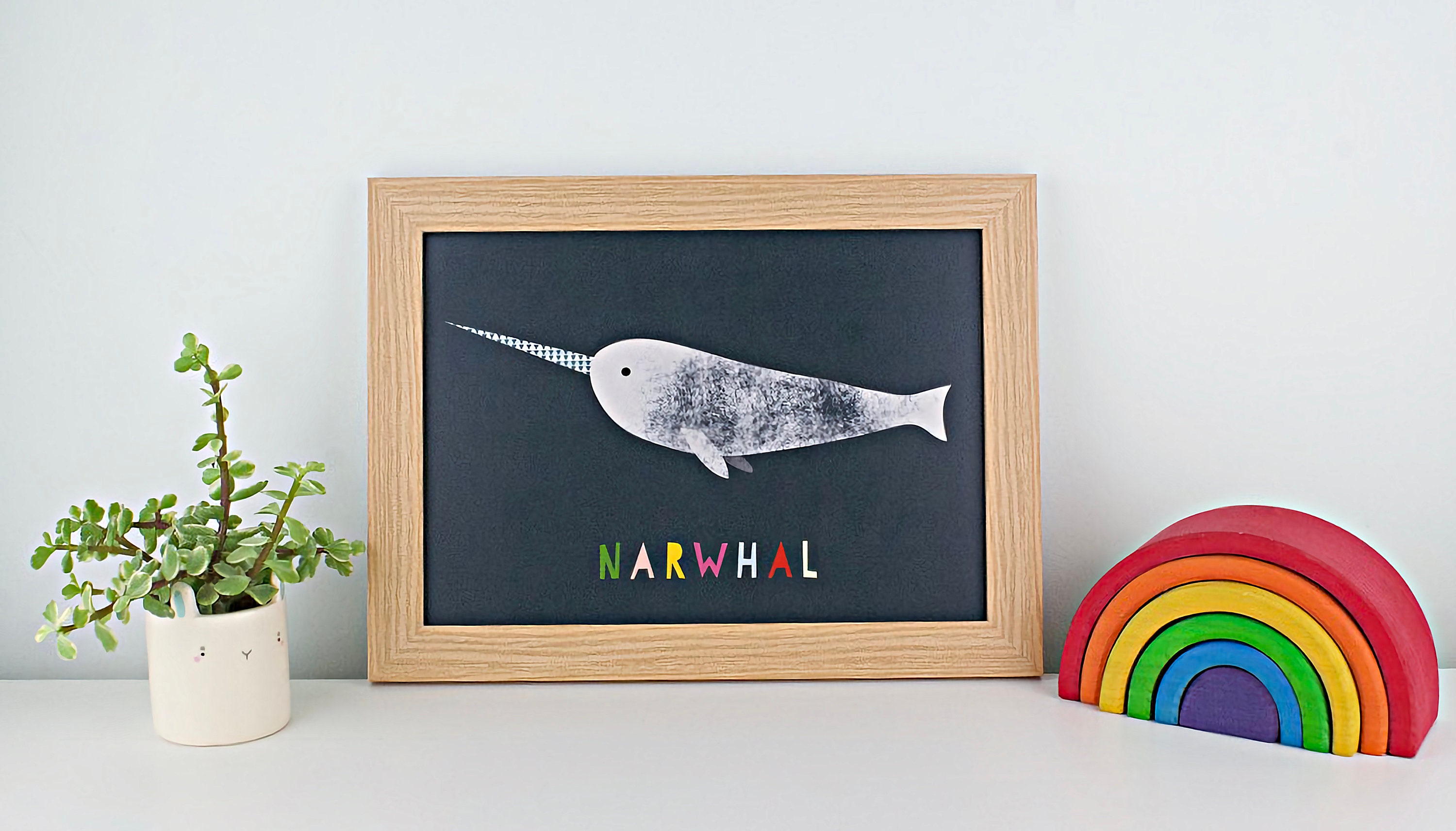 Narwhal Print - Etsy