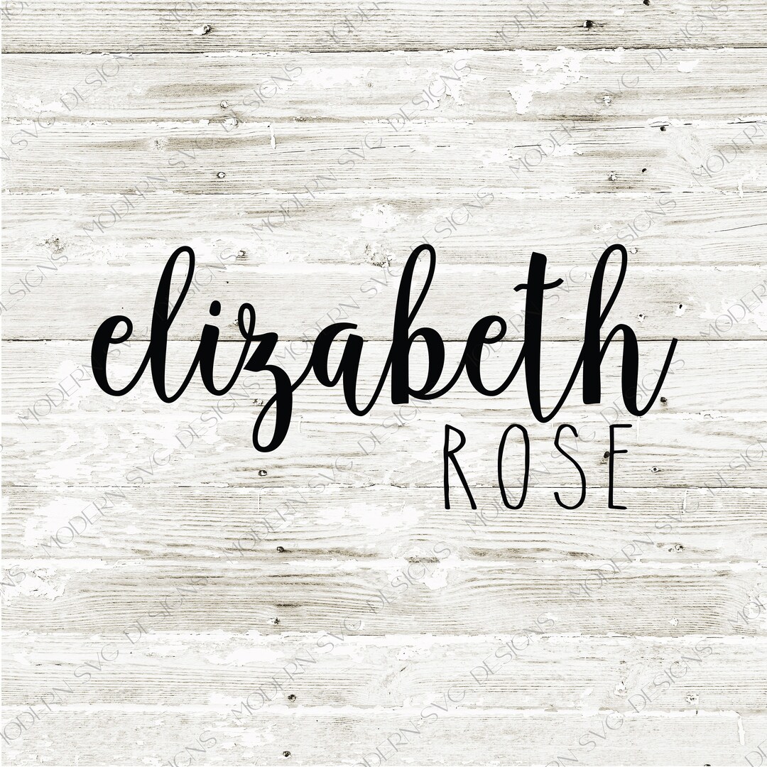Custom Name SVG, Nursery Decor, Custom Baby Name Cut File, Nursery SVG ...
