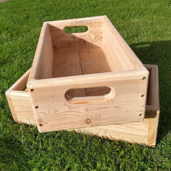 Wooden Trug - Etsy UK