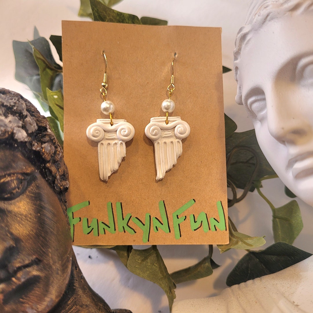 Ancient Greek Polymer Clay Columns - Etsy