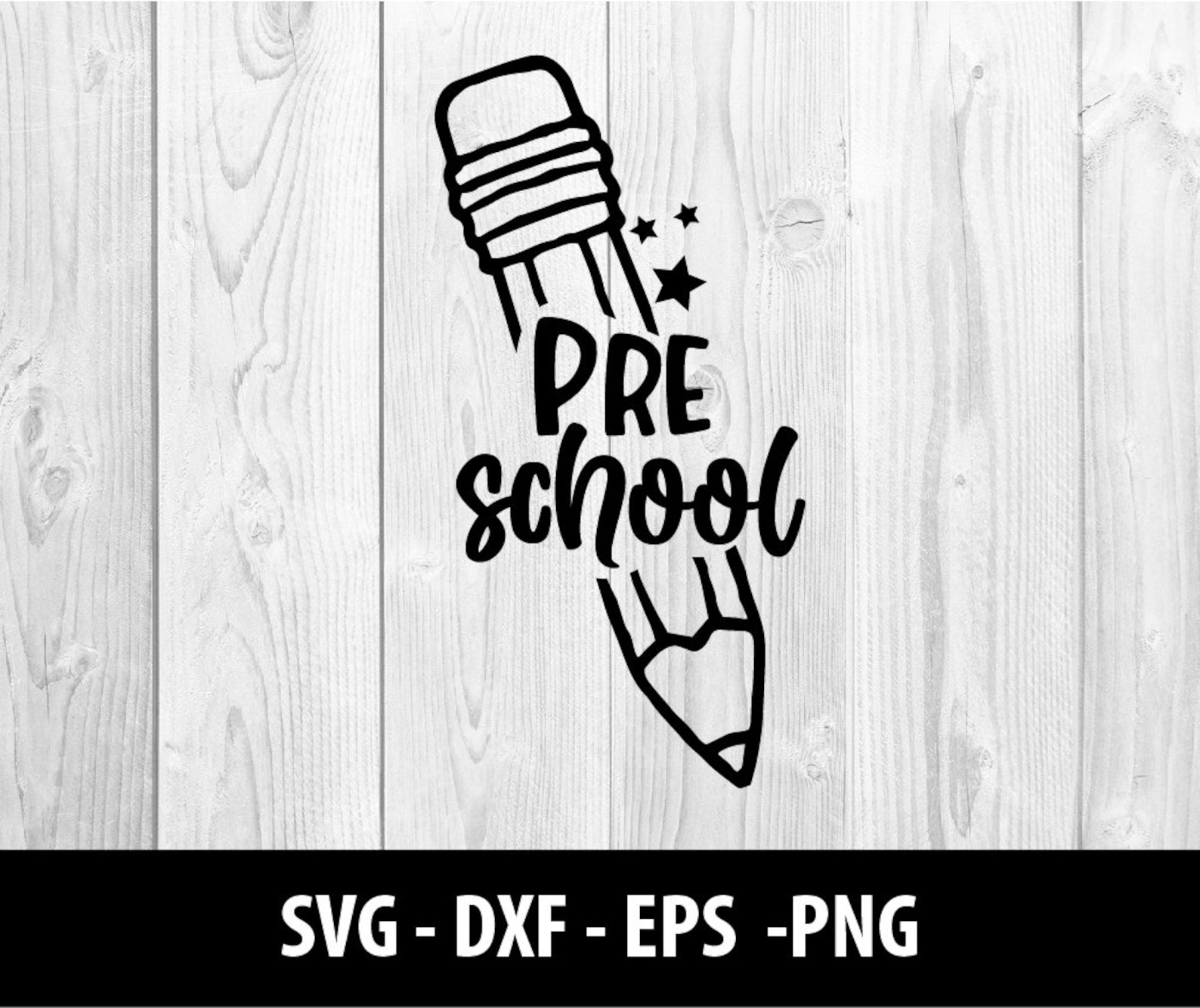 Preschool SVG File Preschool DXF Svg Eps Png Files Preschool - Etsy