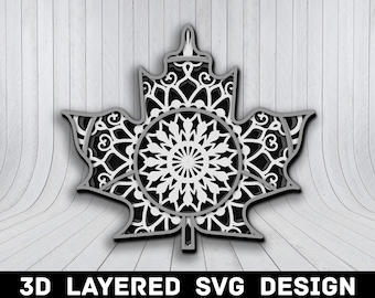 Laser Cut Files Maple Leaf - Etsy