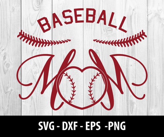 Baseball Mom SVG Baseball Mom DXF Baseball Mom Png Baseball | Etsy
