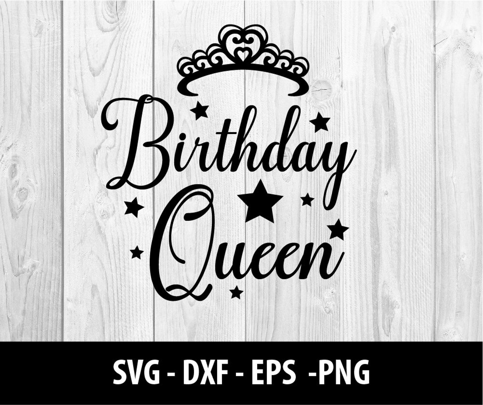 Cumpleaños Reina SVG Cumpleaños Reina DXF Tiara cumpleaños - Etsy España
