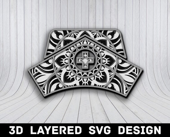 3D Mandala Nurse SVG File Nurse Mandala SVG Files Nursing 3D - Etsy Finland