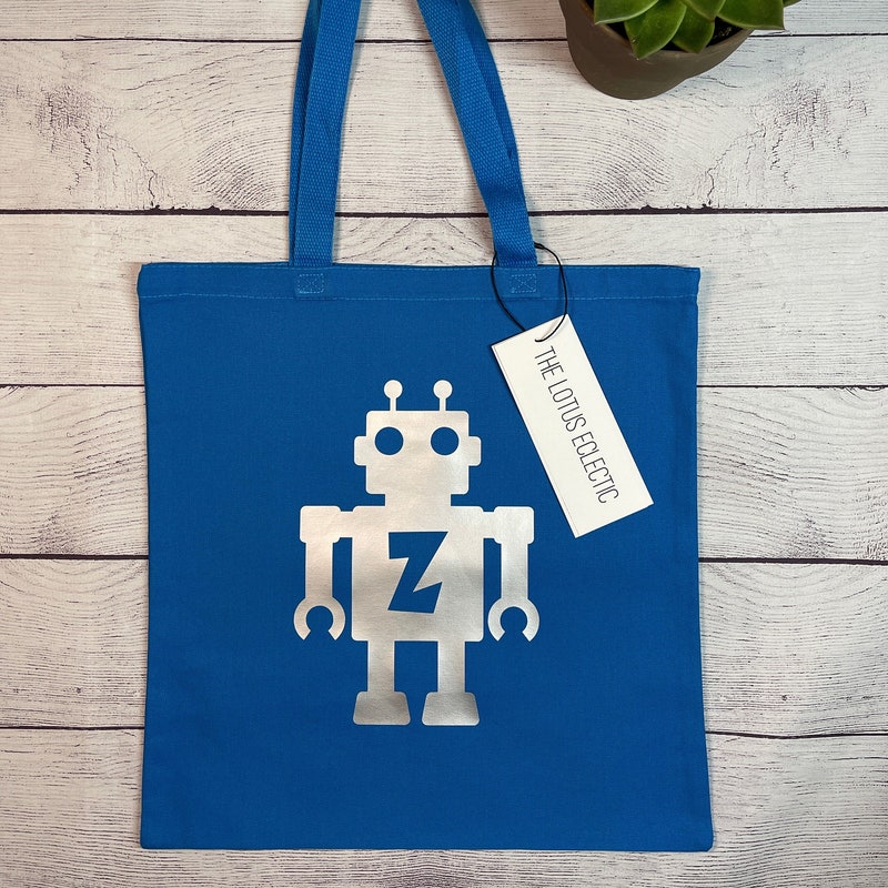 Kids Book Bag Initial - Etsy