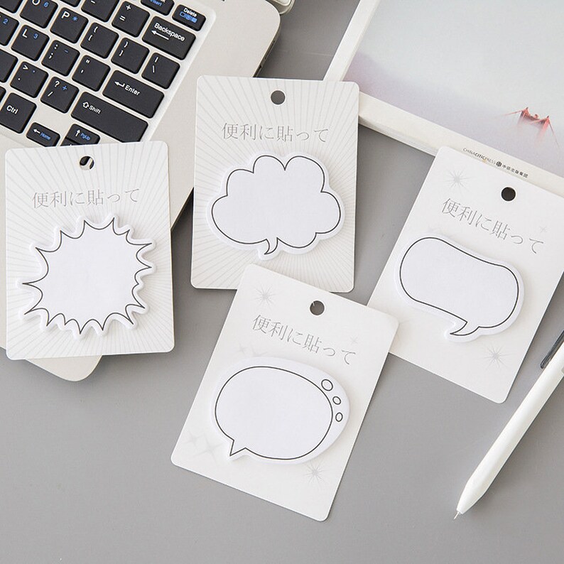 Callout Sticky Notes Message Notes Sticky Notepad Self - Etsy