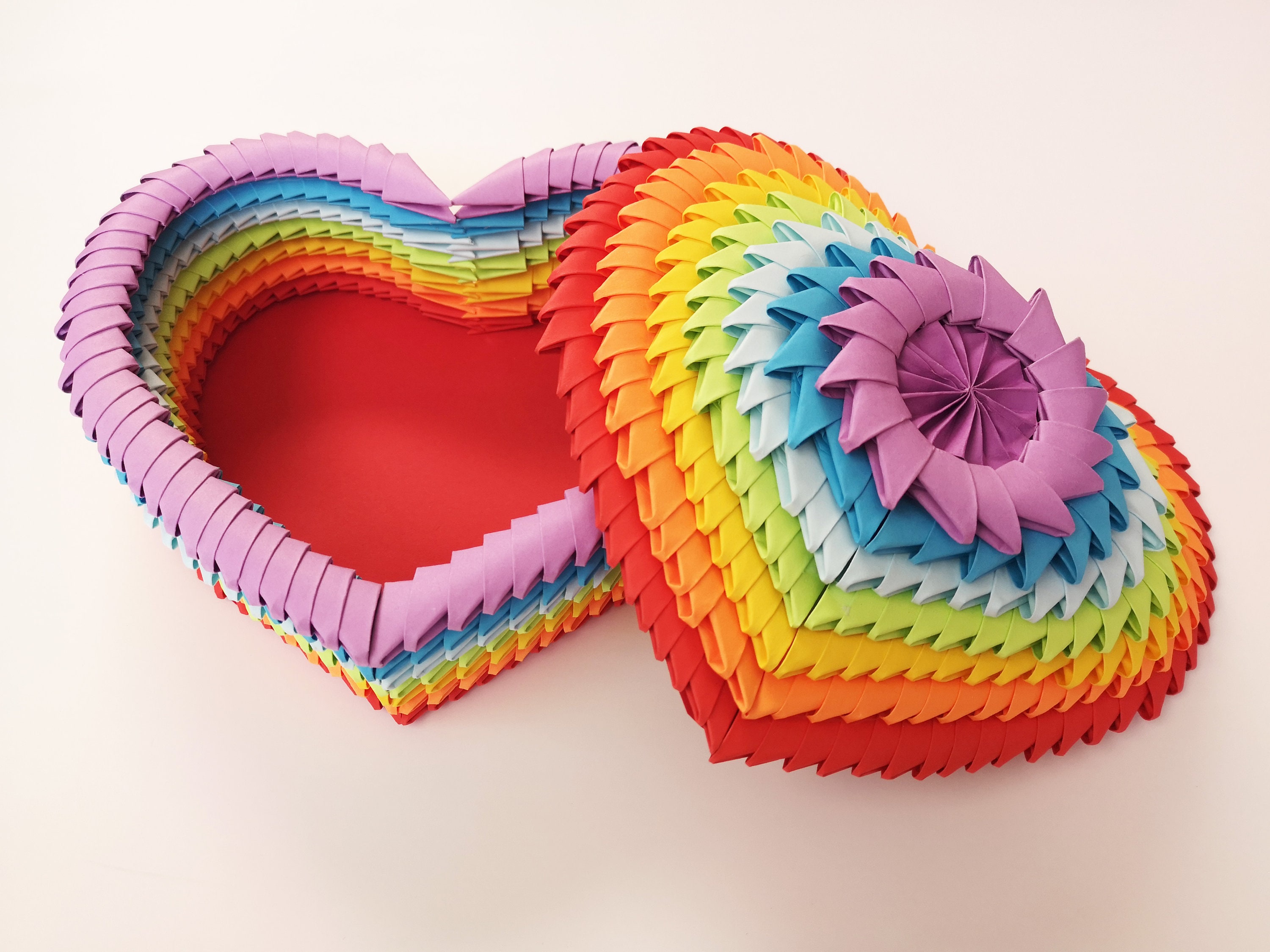 Captivating Origami Heart Boxes: A Journey of Creativity and Love – all ...