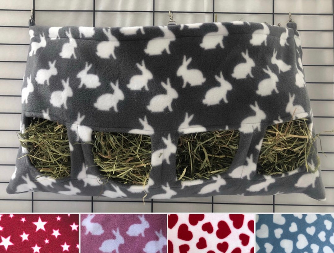 Extra Large Rabbit Hay Feeder Bag Bunny Rabbit Hay Bag Small Animal Hay ...